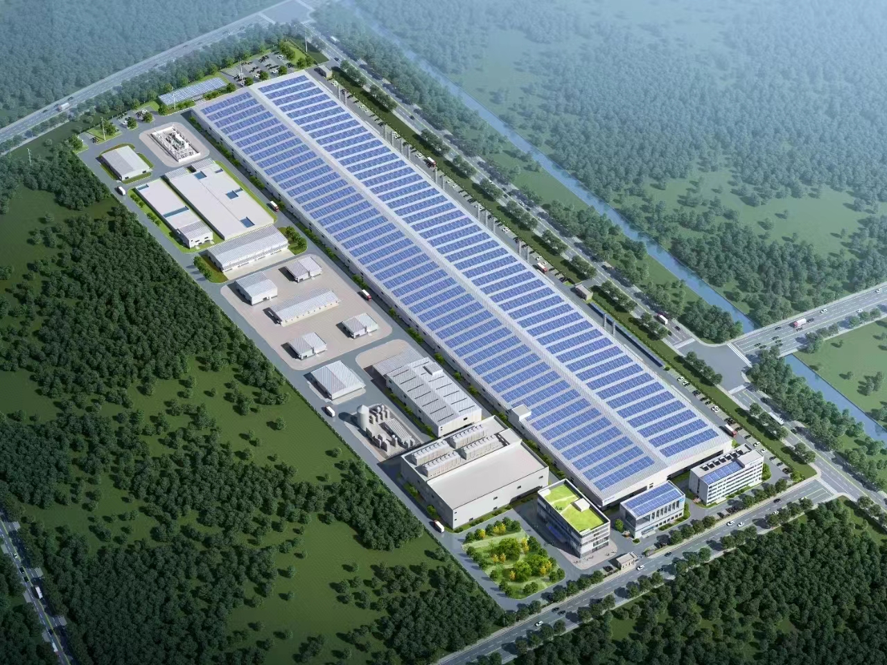 中建安装南京公司中标淮安市10GW太阳能电池及2GW太阳能组件生产EPC项目